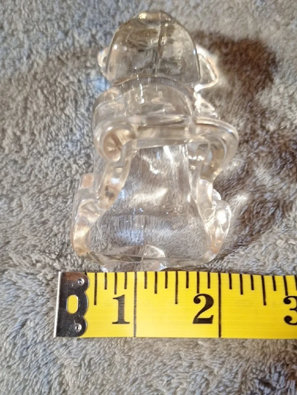 Accents | Vintage Hollow Clear Class Dog 194s Candy Container Federal ...